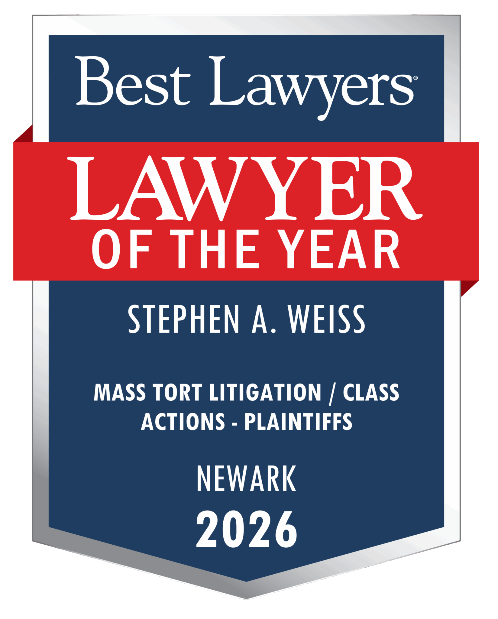 Stephen A. Weiss - Seeger Weiss LLP